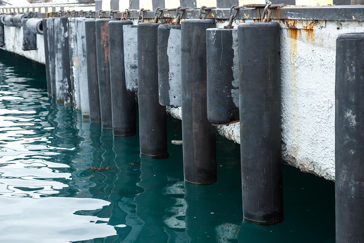 Dock builder drowns after falling off wooden pier bumper into the ...
